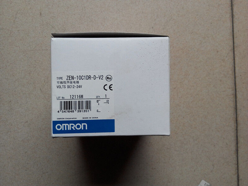 new omron programable relay zen-10c1dr-d-v2 zen10c1drdv2