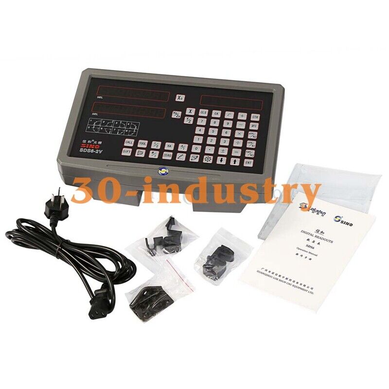 SINO 2-Axis SDS6-2V Digital Readout for Milling Machines and Grinders
