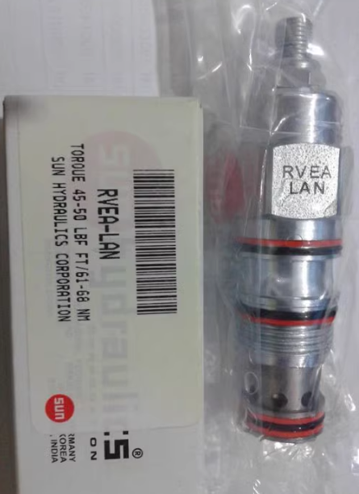 new sun rvea-lan piston relief valve