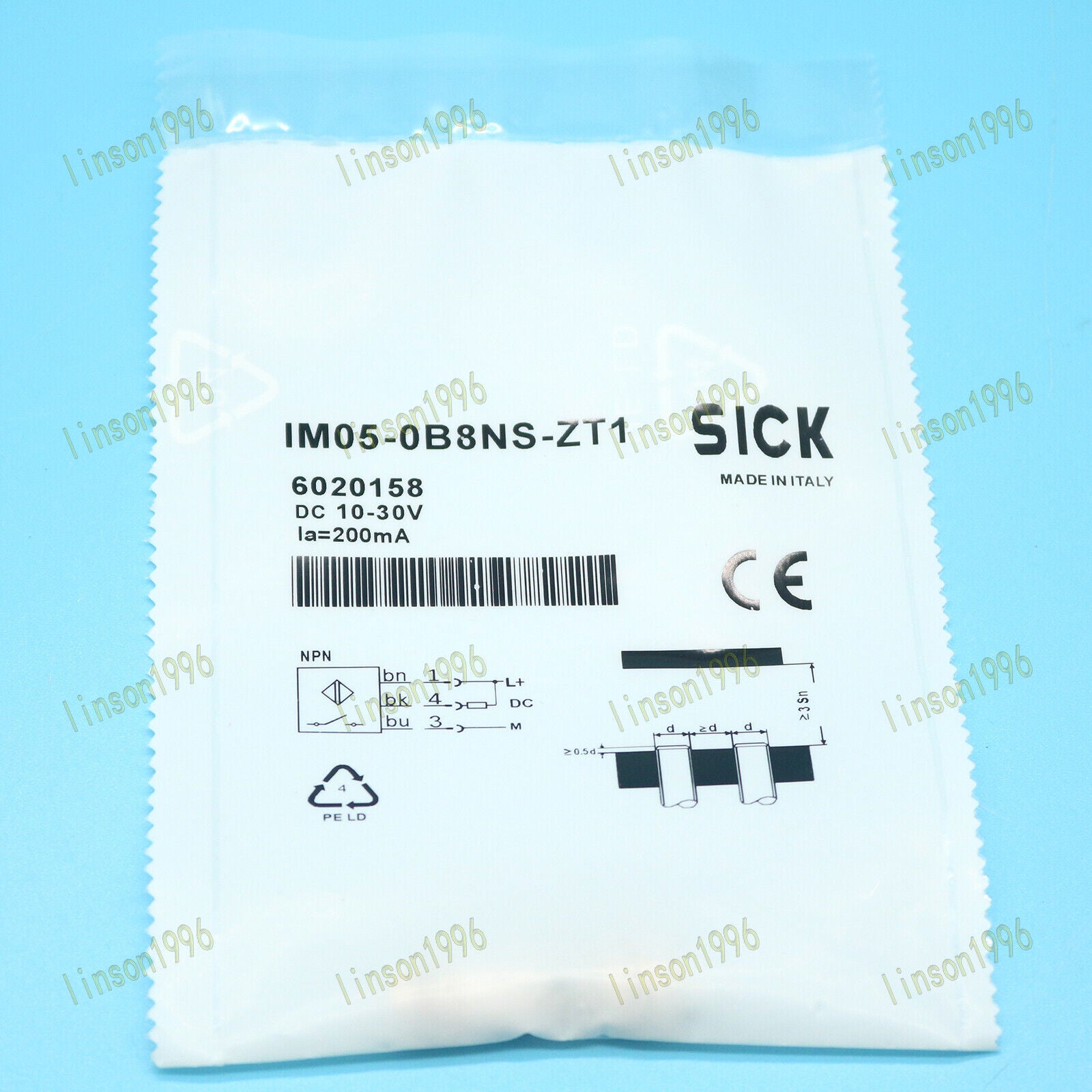 new im05-0b8ns-zt1 sick proximity inductive sensor