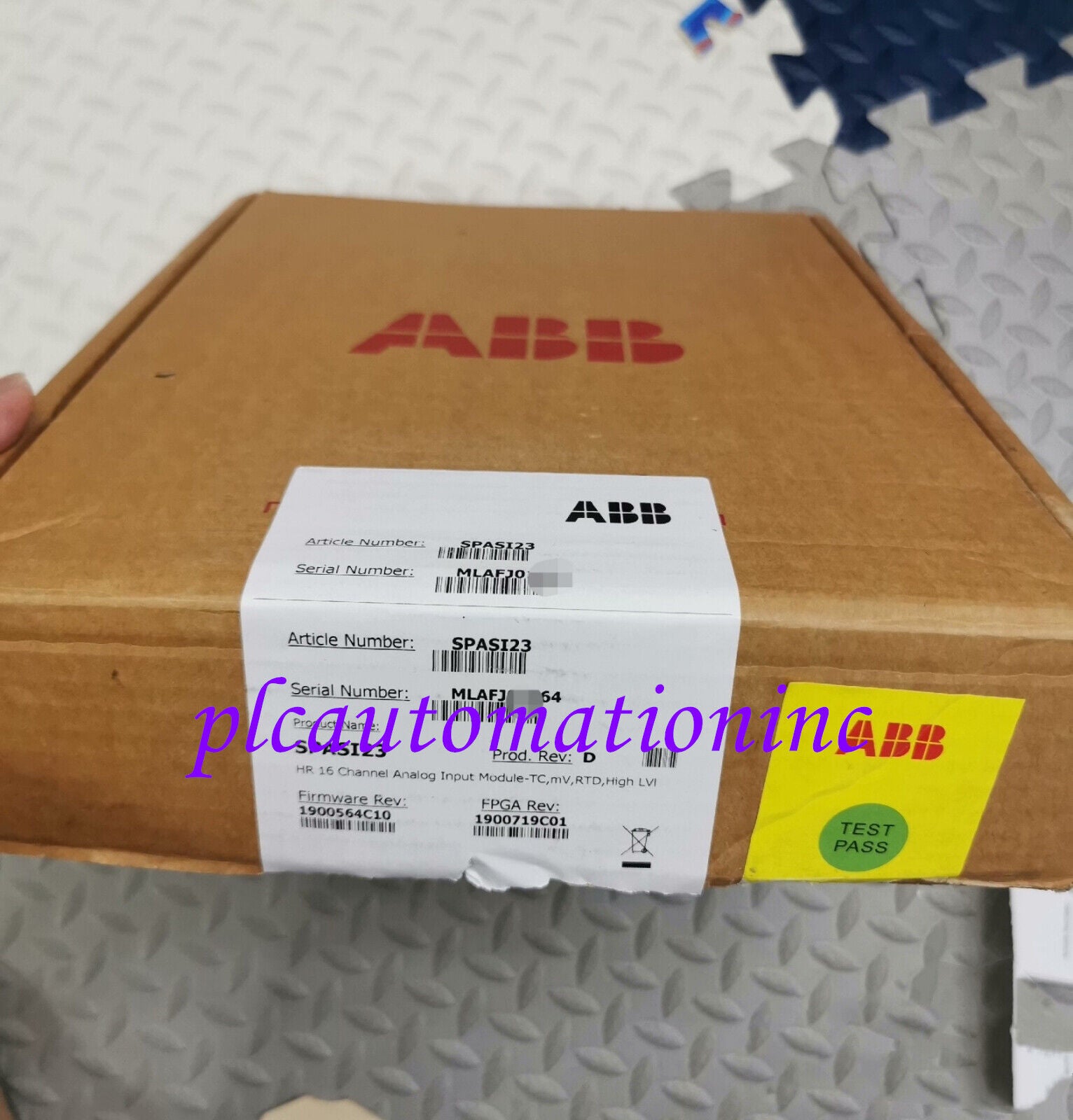 new spasi23 abb programmable controller module