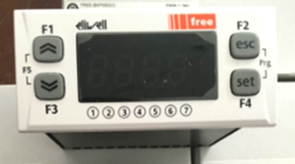 new eliwell smp5500-c-s temperature controller