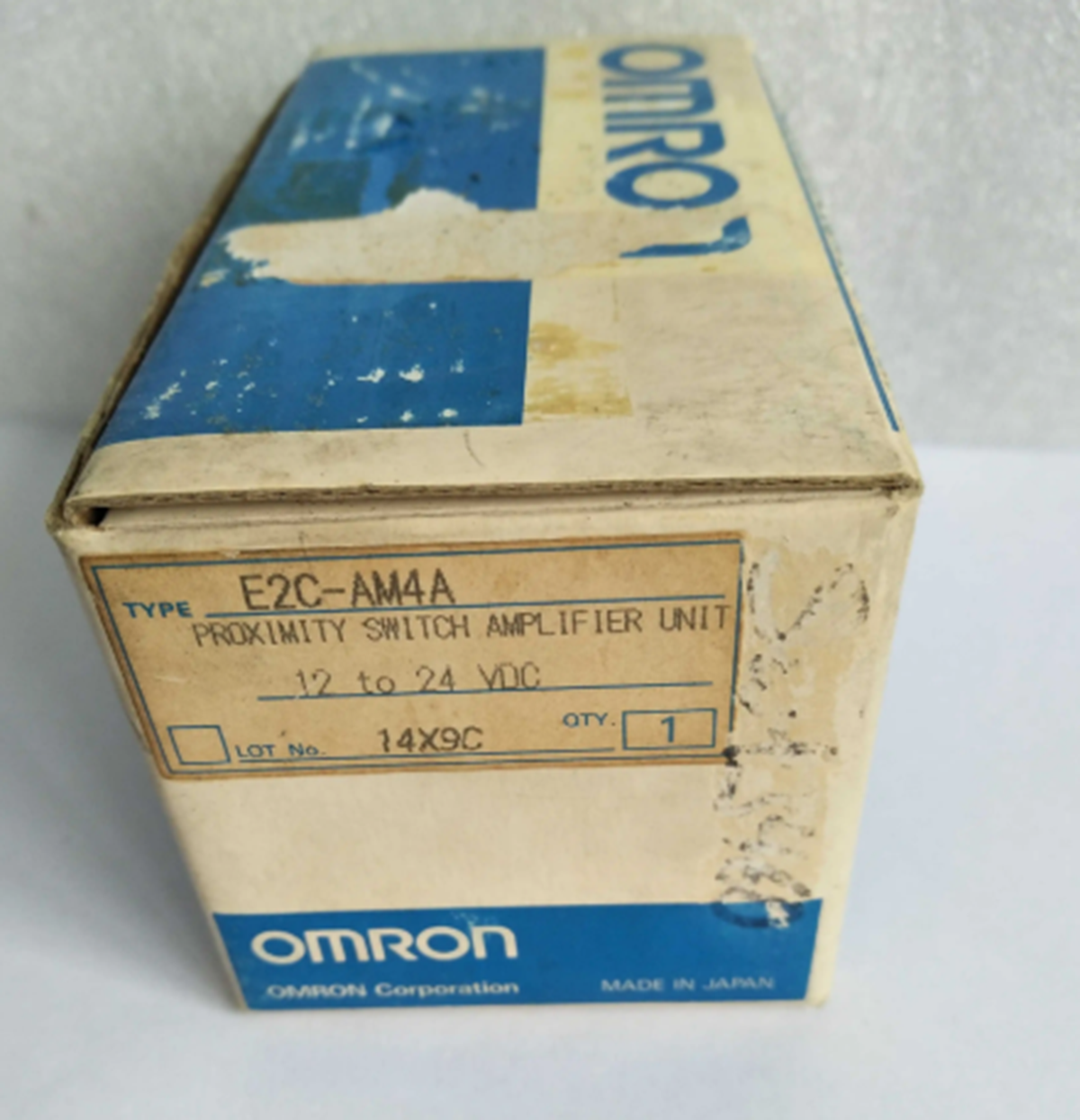 omron e2c-am4a amplifier proximity inductive sensor e2cam4a dc 3-wire