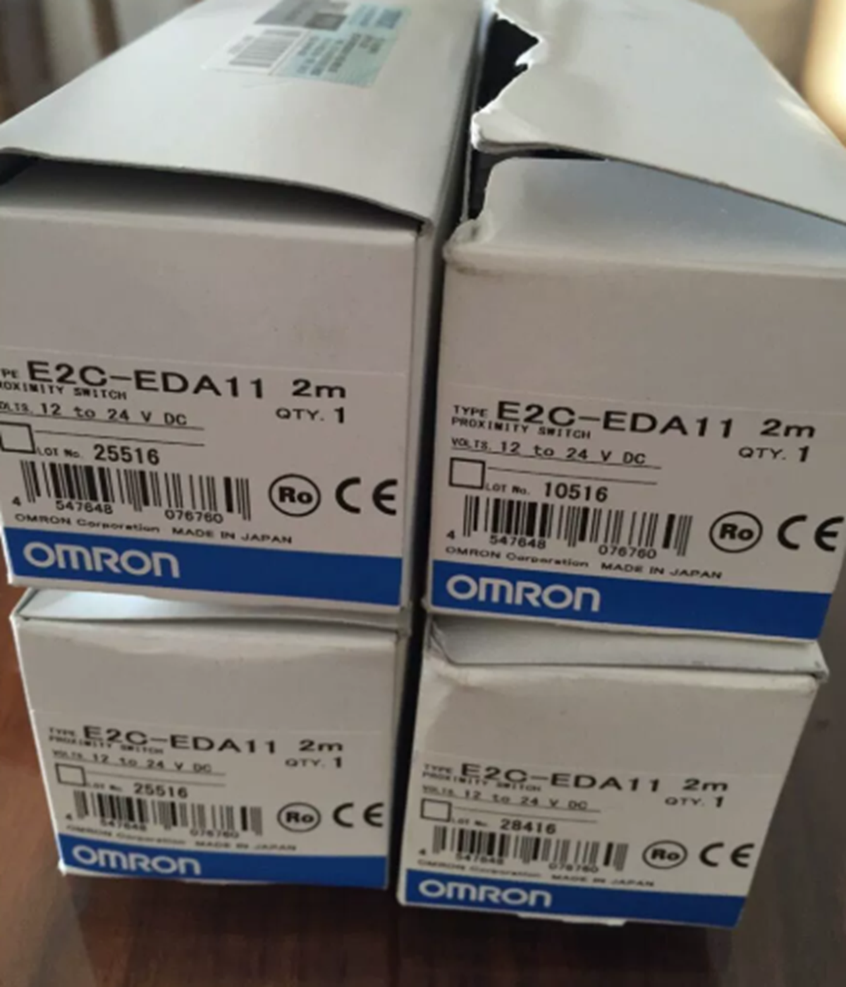 new omron e2c-eda11 inductive proximity sensor