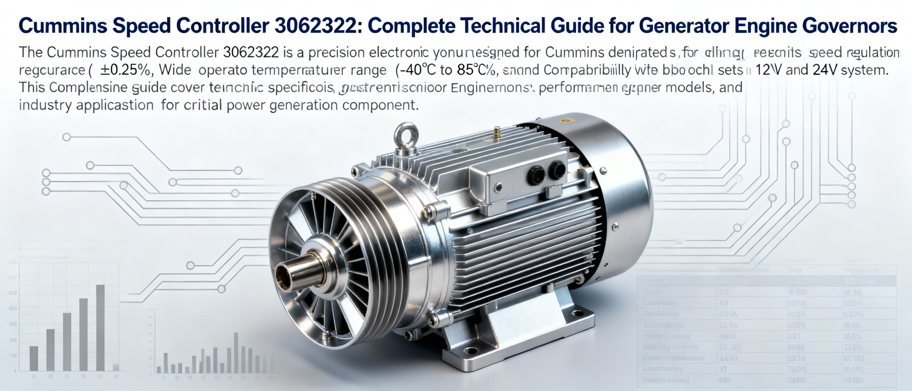 Cummins Speed Controller 3062322: Complete Technical Guide for Generat