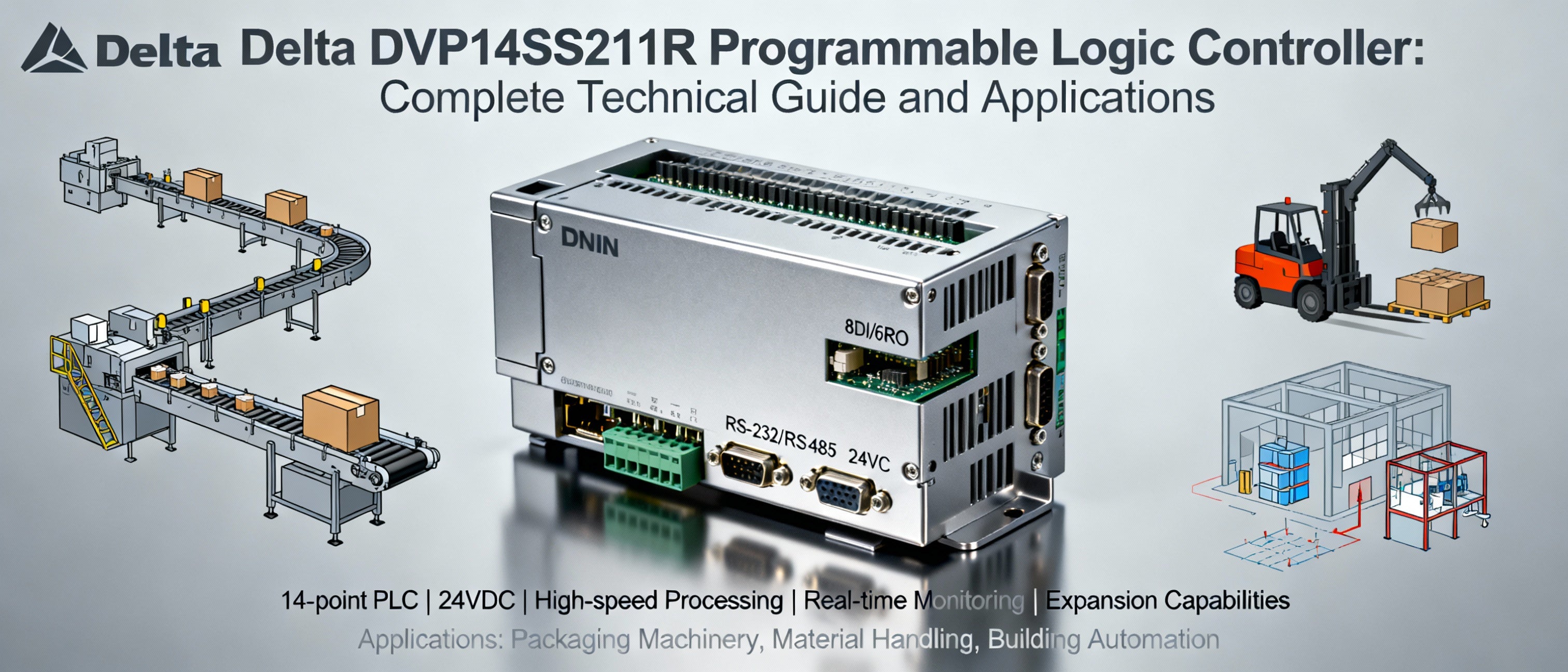 Delta DVP14SS211R Programmable Logic Controller: Complete Technical Gu