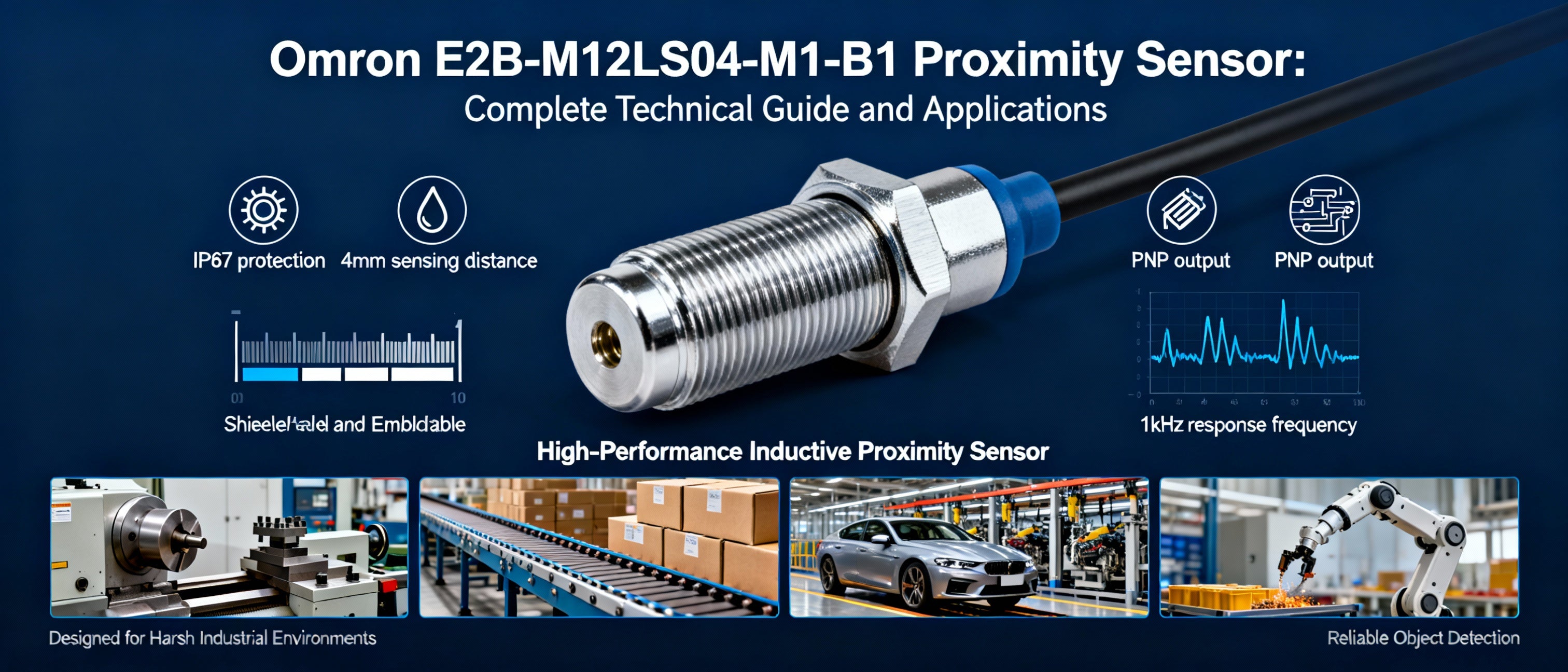 Omron E2B-M12LS04-M1-B1 Proximity Sensor: Complete Technical Guide and