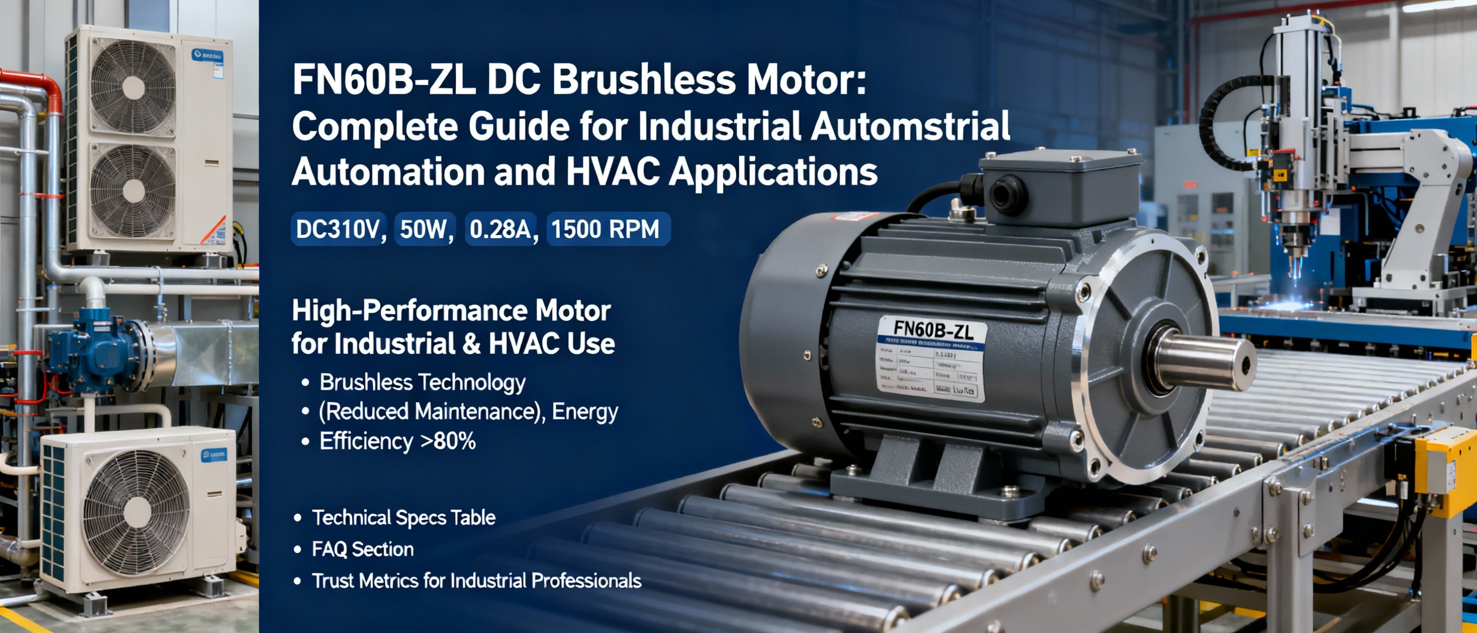 FN60B-ZL DC Brushless Motor: Complete Guide for Industrial Automation
