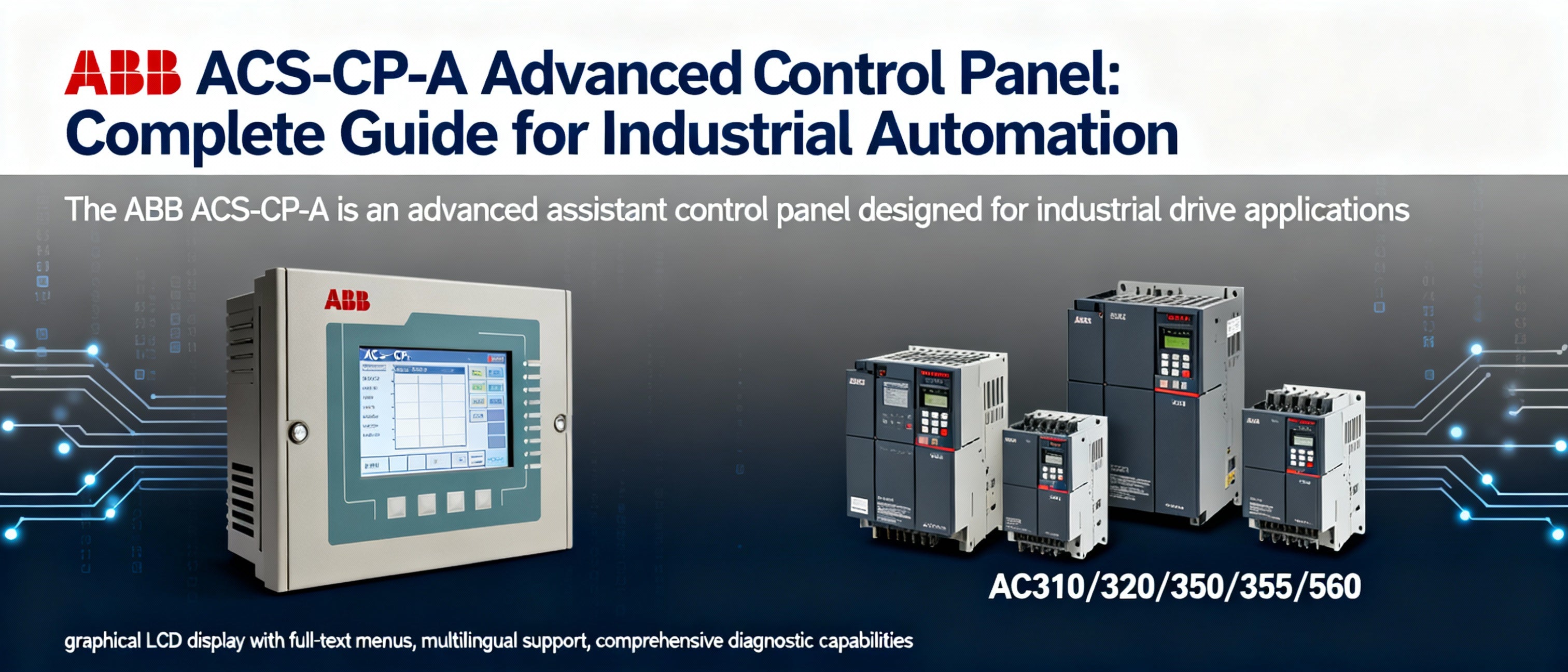ABB ACS-CP-A Advanced Control Panel: Complete Guide for Industrial Aut