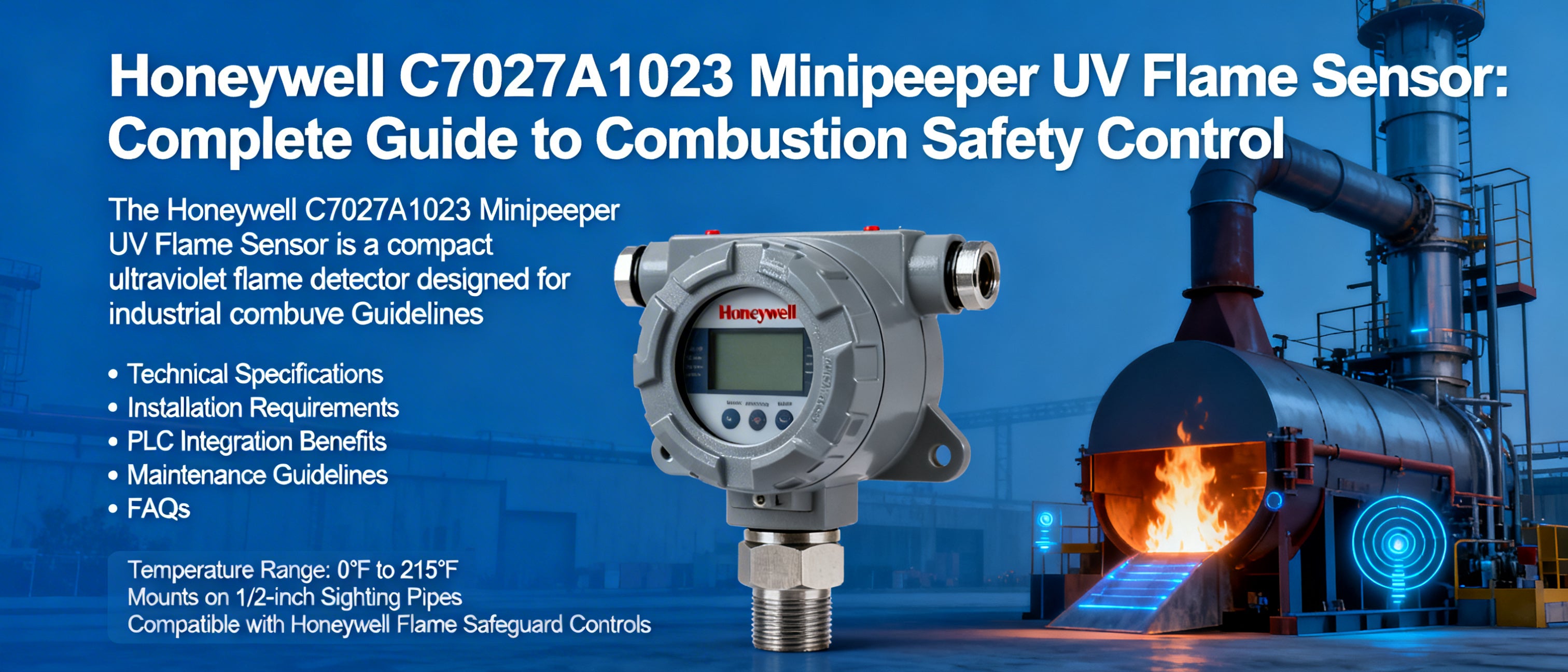Honeywell C7027A1023 Minipeeper UV Flame Sensor: Complete Guide to Com