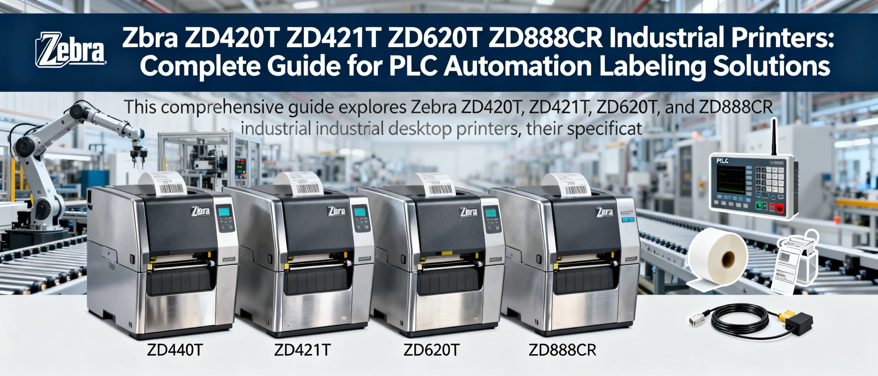 Zebra ZD420T ZD421T ZD620T ZD888CR Industrial Printers: Complete Guide