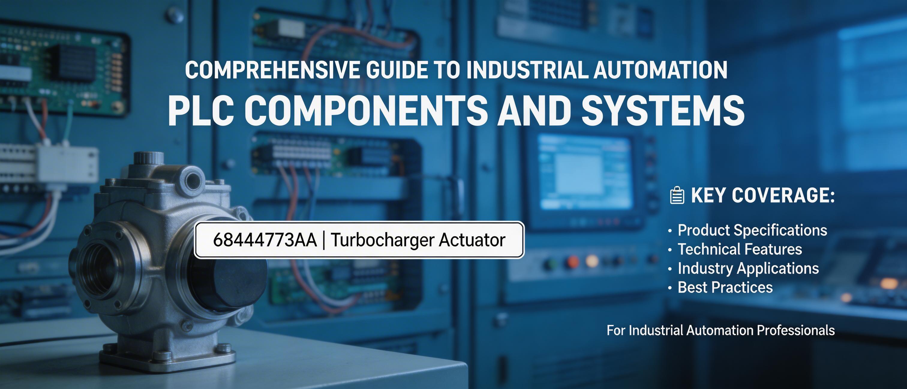 Comprehensive Guide to Industrial Automation PLC Components and System