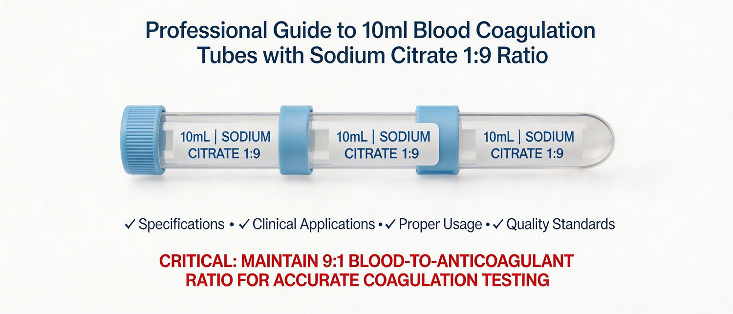 Professional Guide to 10ml Blood Coagulation Tubes with Sodium Citrate