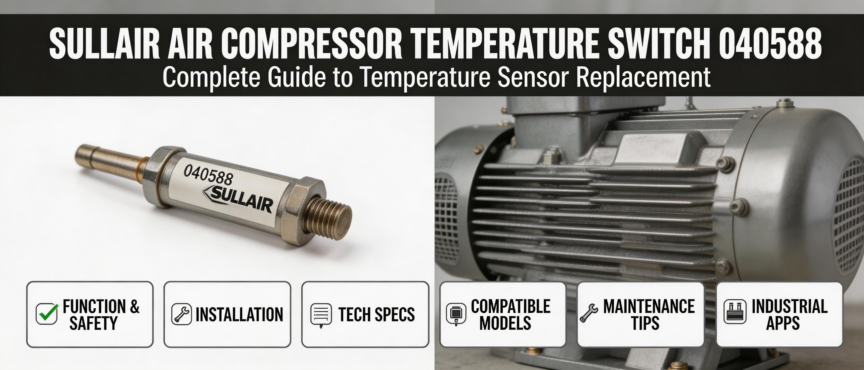 Sullair Air Compressor Temperature Switch 040588: Complete Guide to Te