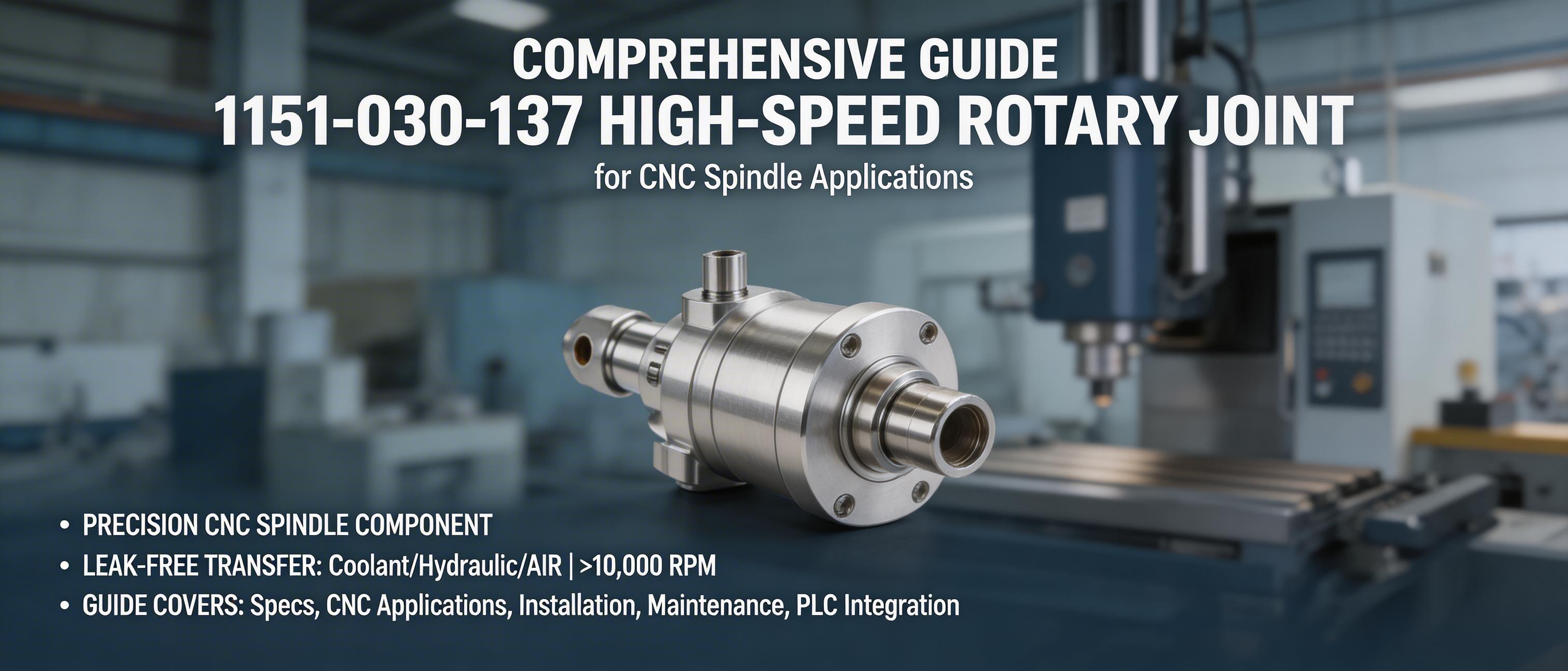 Comprehensive Guide to 1151-030-137 High-Speed Rotary Joint for CNC Sp