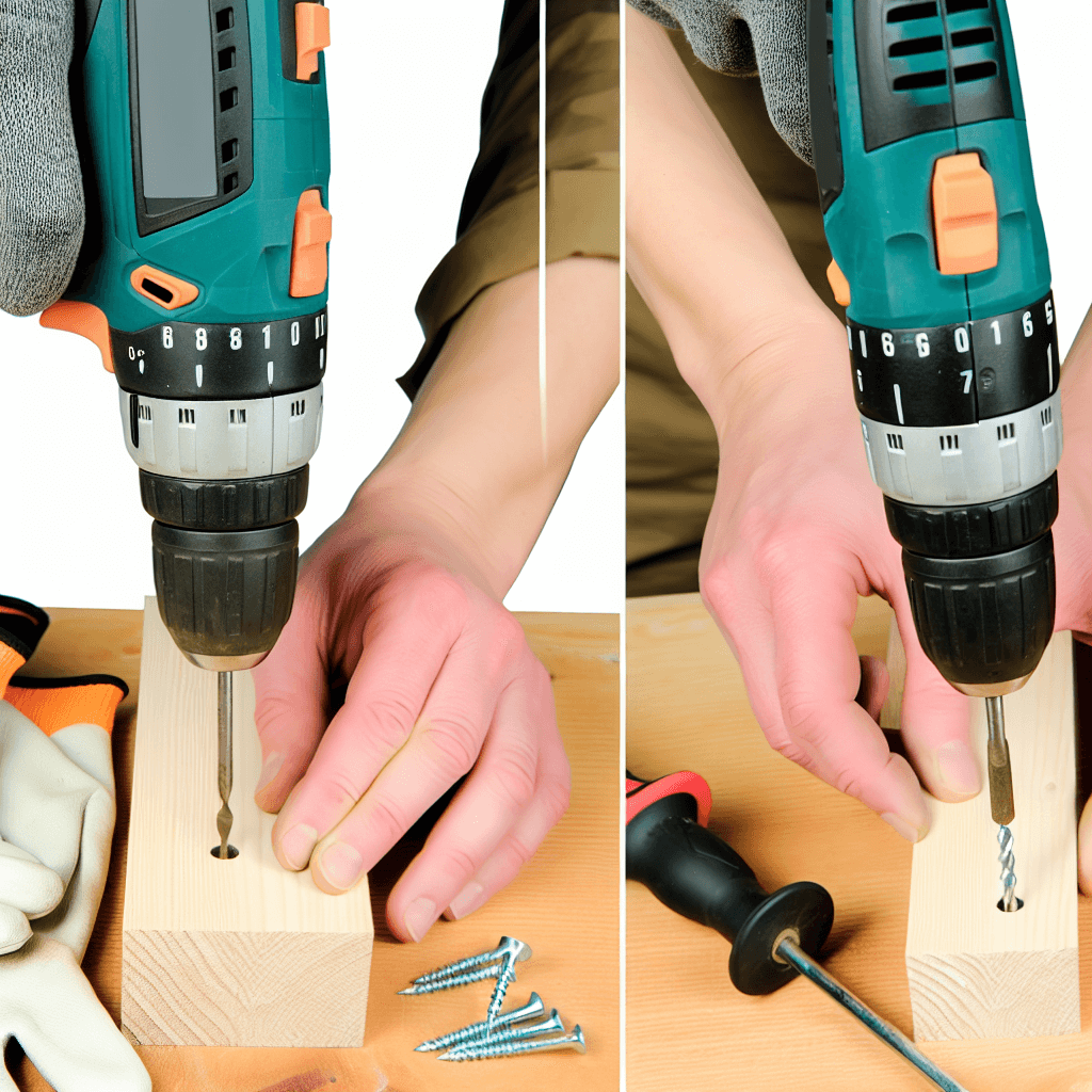 Tools | How to use an electric drill? Drilling holes and mounting scre