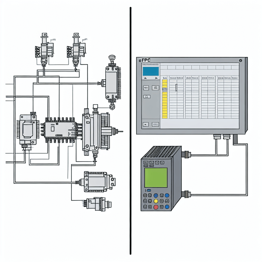 What is the difference between ECU and PLC?