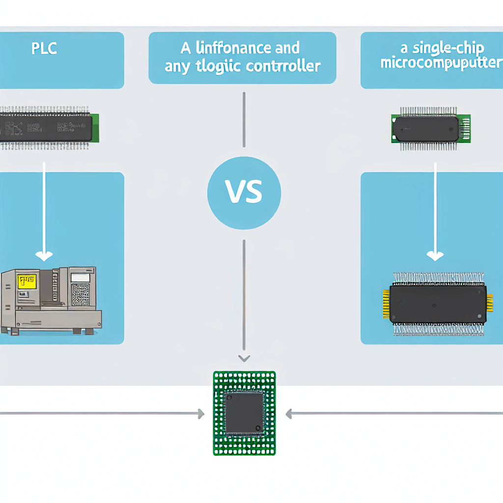 Understand the similarities and differences between PLC and single-chi