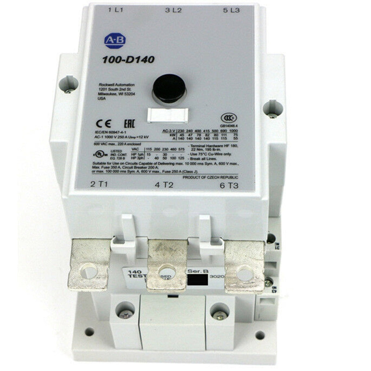 Allen-Bradley100-D140D11Other480.00 USD