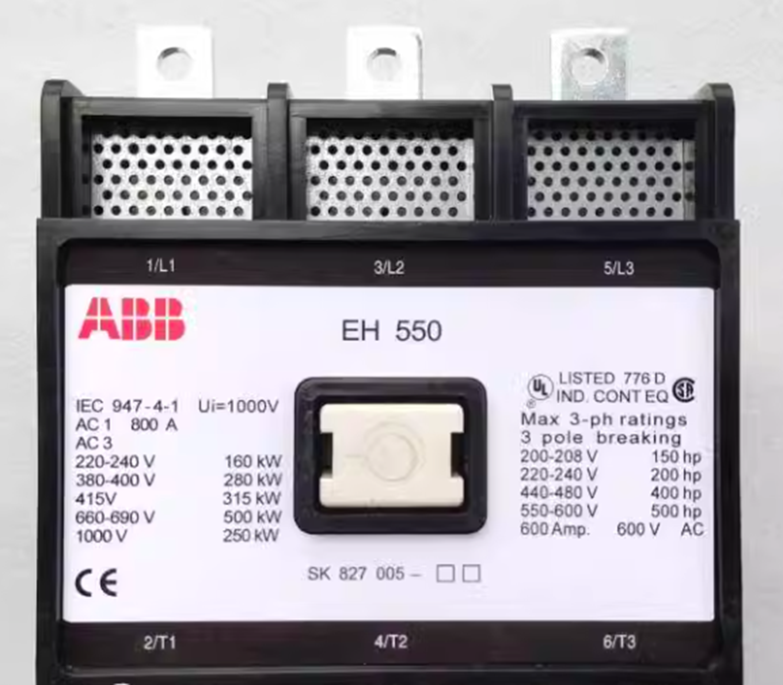 new abb eh-550 contactor