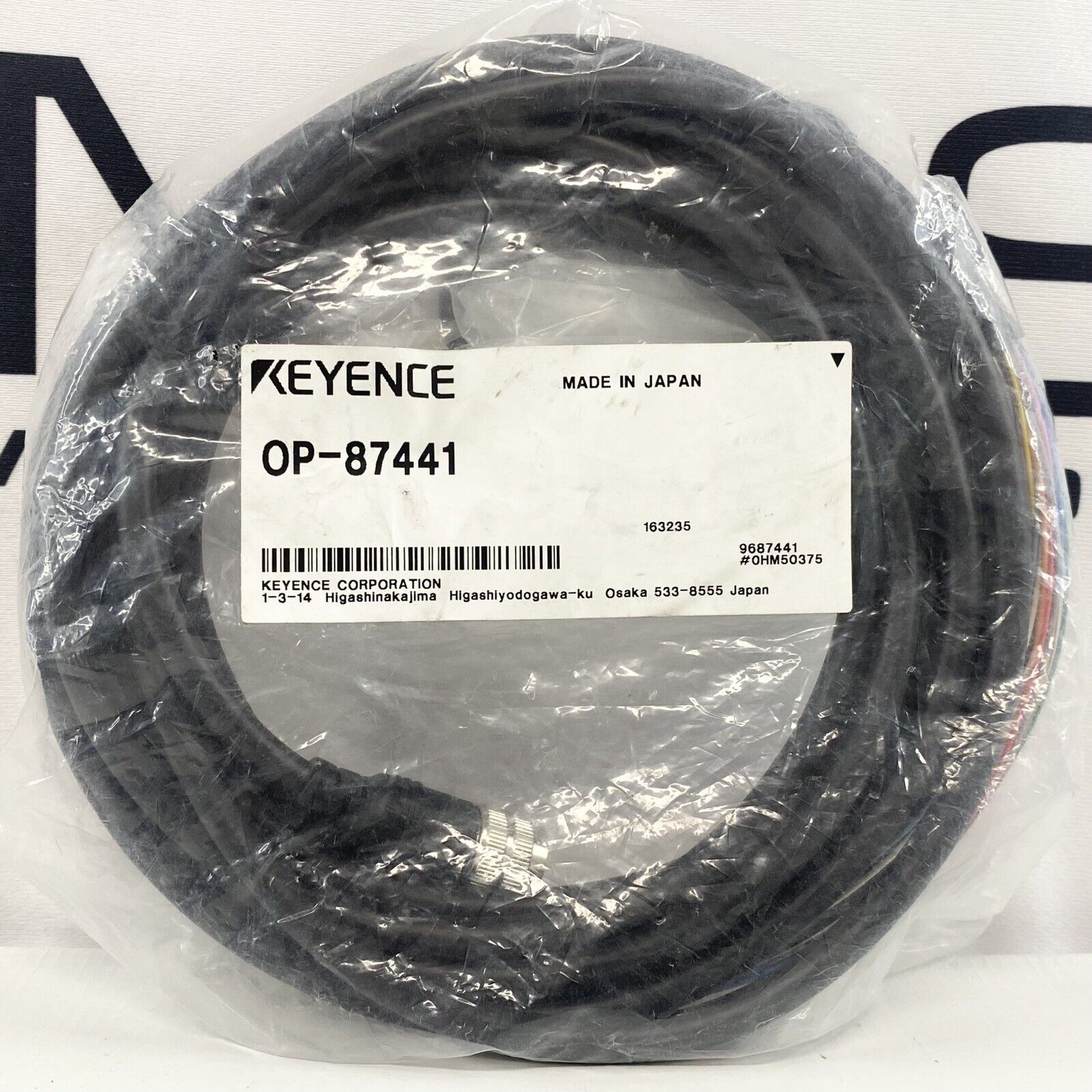 Keyence OP-87441 Camera Sensor Cable 5M Power