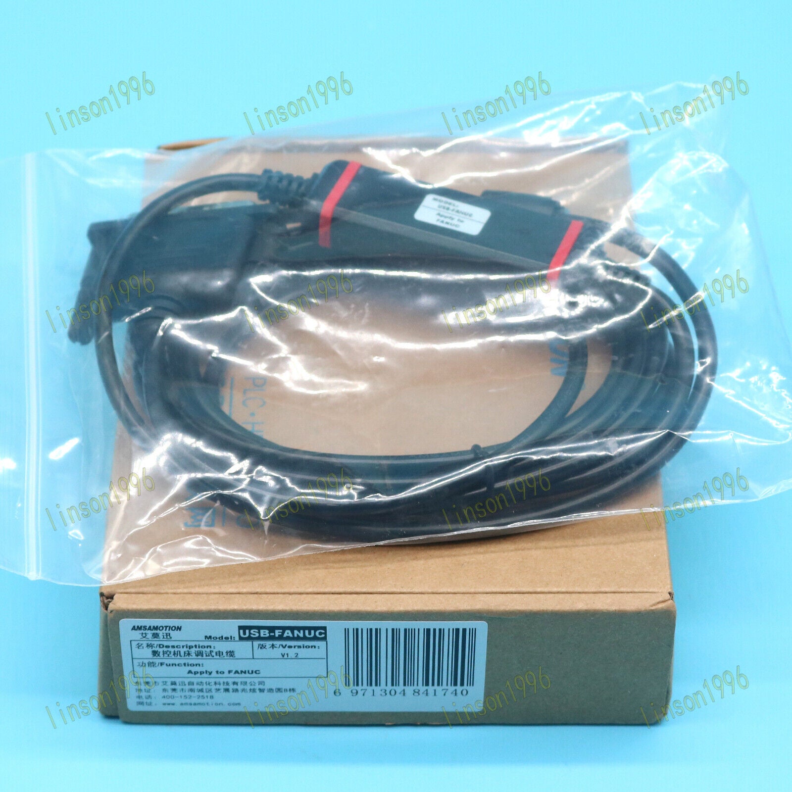 new usb-fanuc compatible with fanuc rs232 data transmission cnc cable