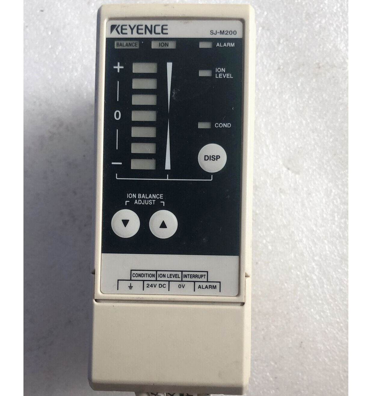 used one keyence sj-m200 tested static eliminator