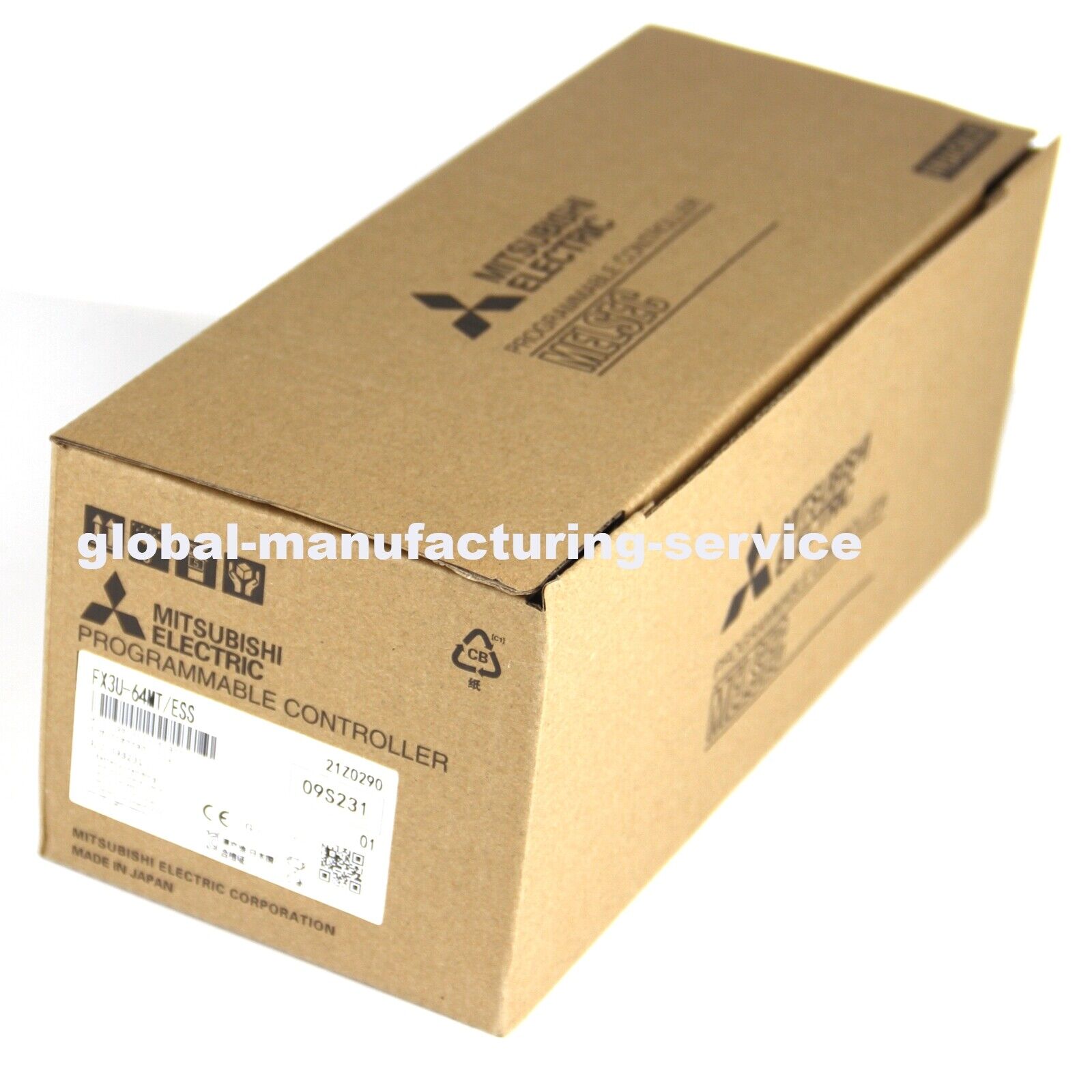 new mitsubishi fx3u-64mt/ess variable frequency drive base unit plc module