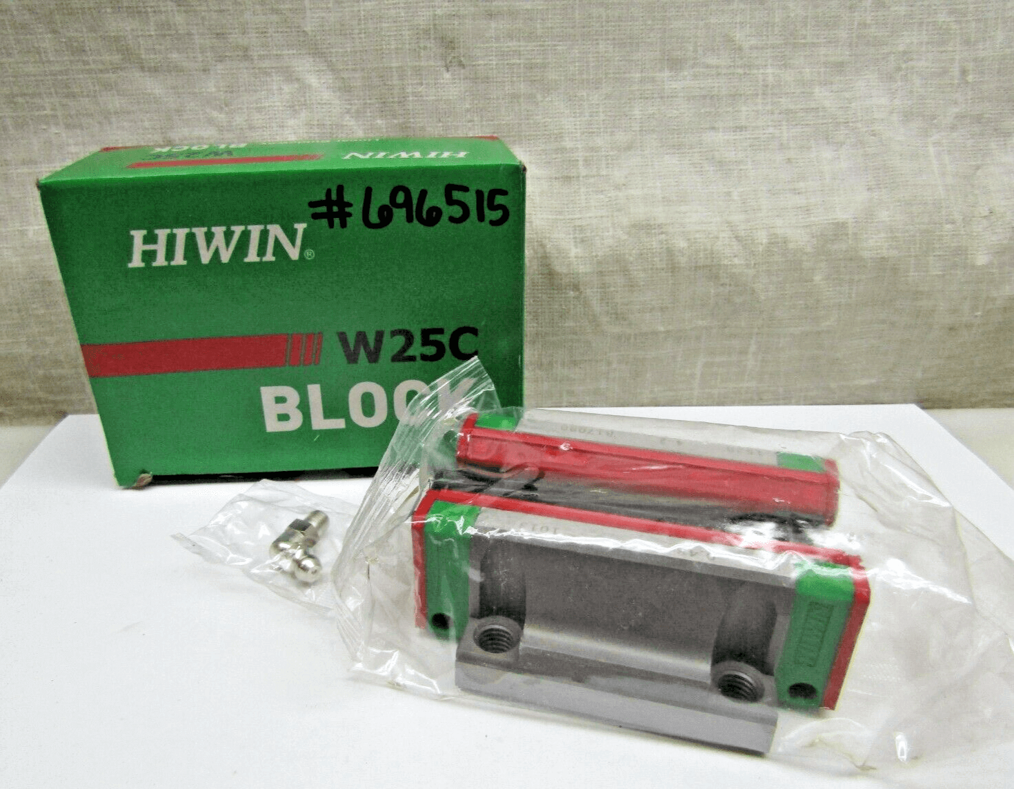 new hiwin hgw25cc linear bearing block