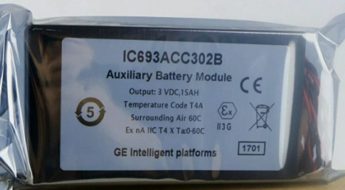 FANUC IC693ACC302B Auxiliary Battery Module - Mini Power Unit