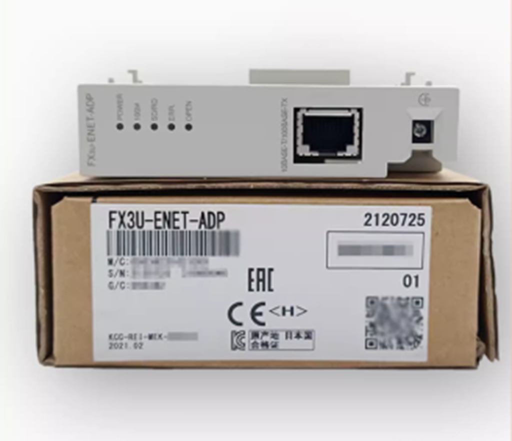 mitsubishi fx3u-enet-adp plc module