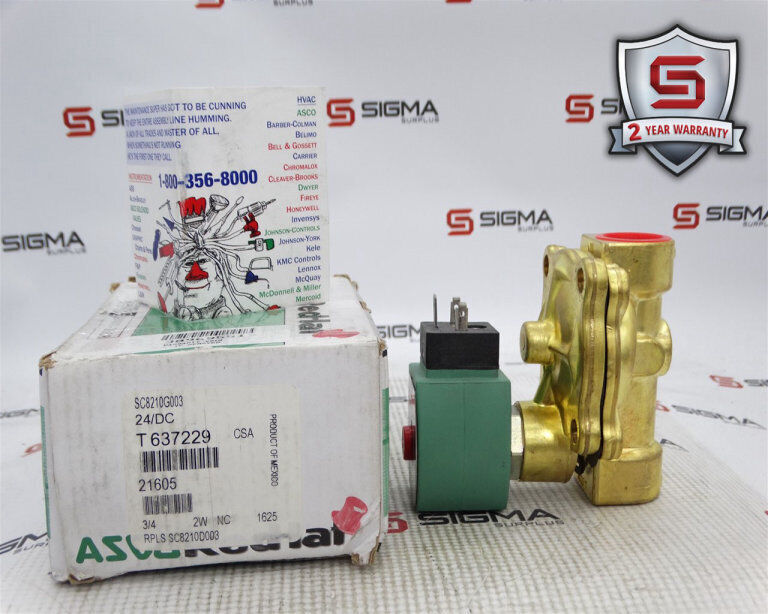 asco sc8210g003-24 valve