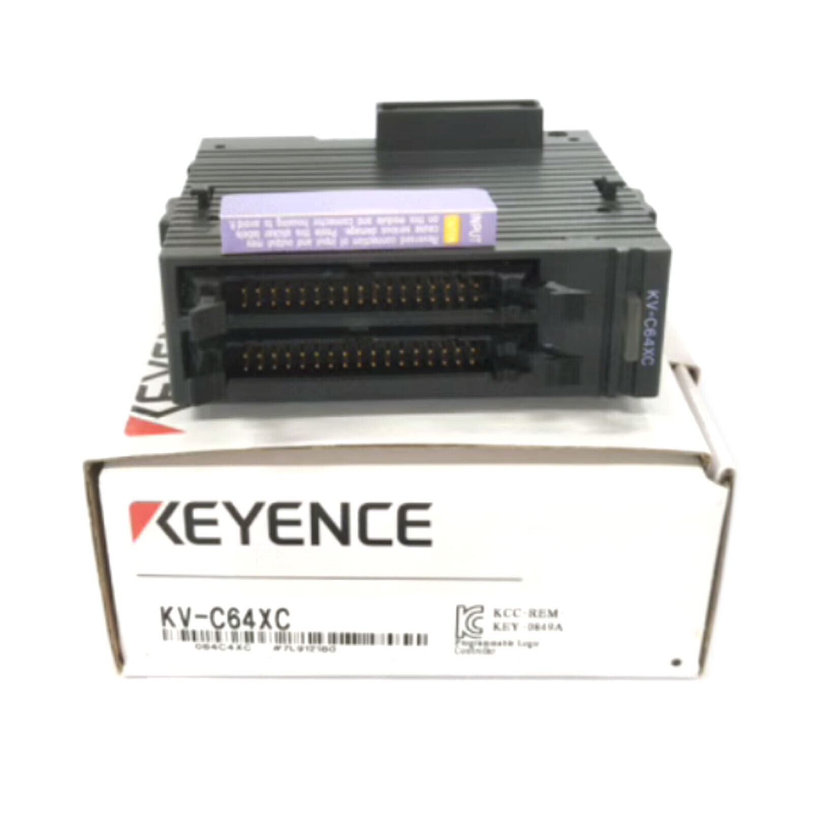 new keyence kv-c64xc 64-point connector