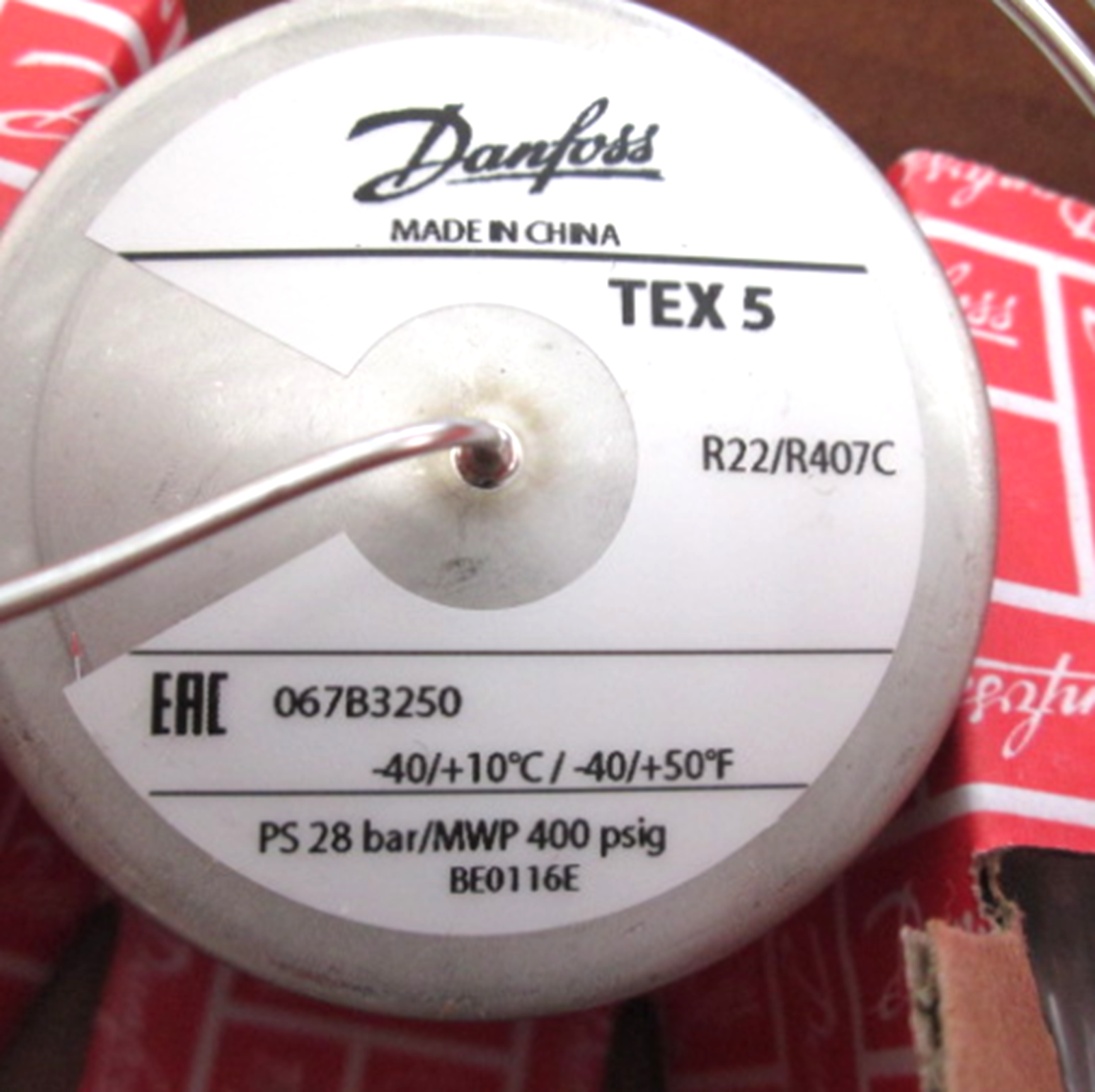 new danfoss 067b3250 thermostatic expansion valve