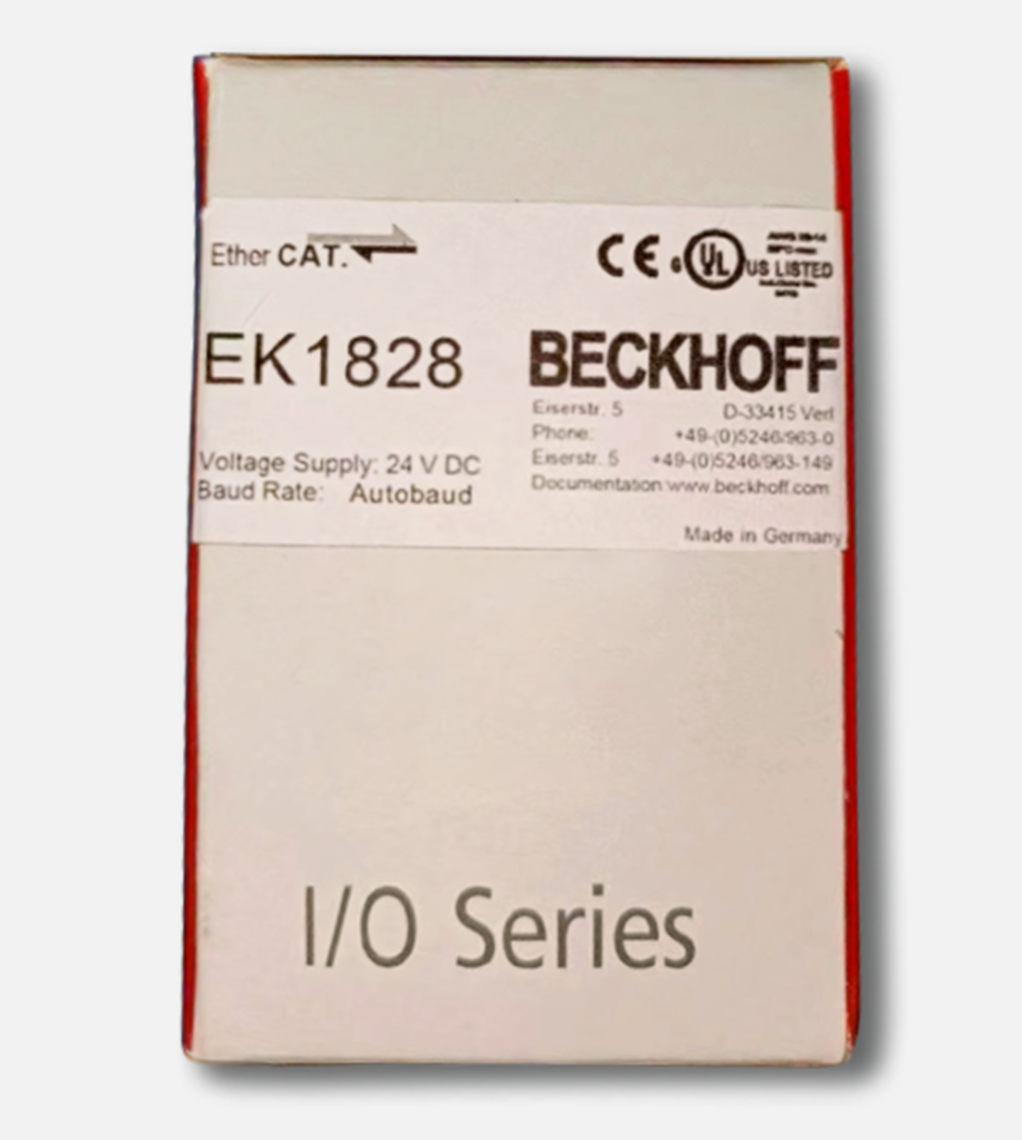 beckhoff ek1828 programmable logic controller module