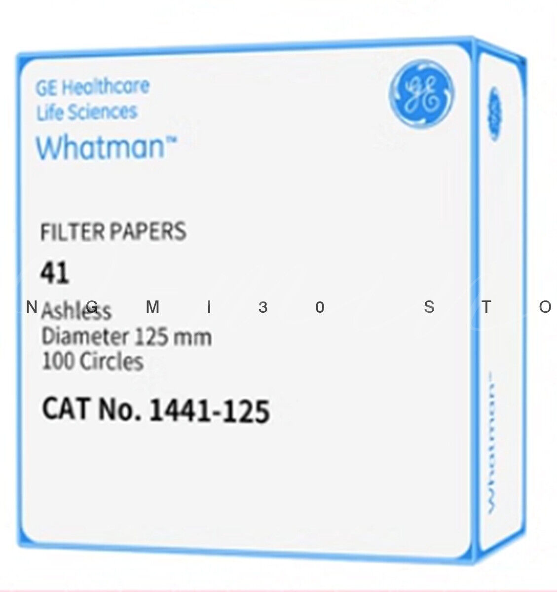 100pcs Ashless Filter Paper, 20um Pore Size - Fast Filtering