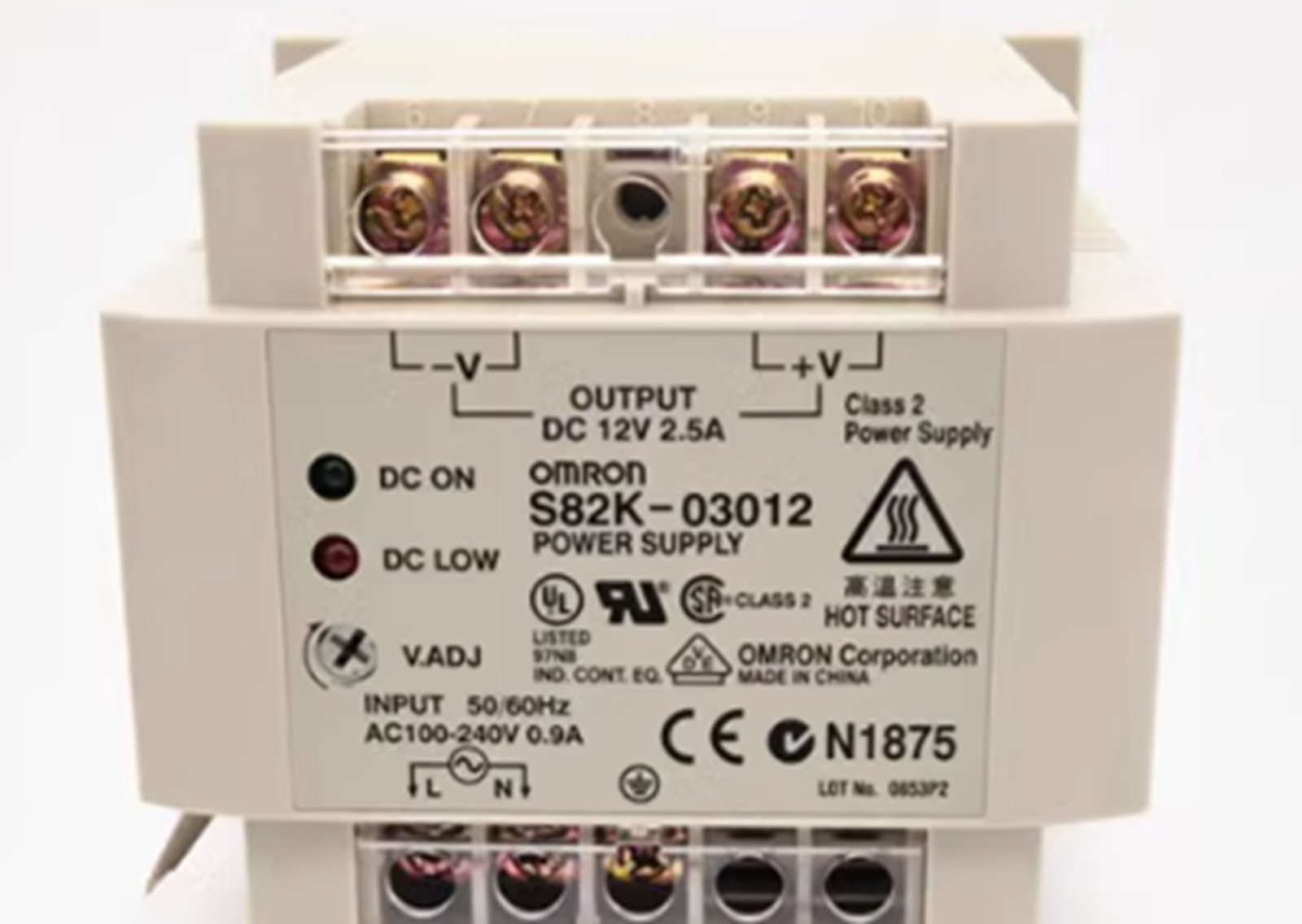 omron s82k-03012 power supply