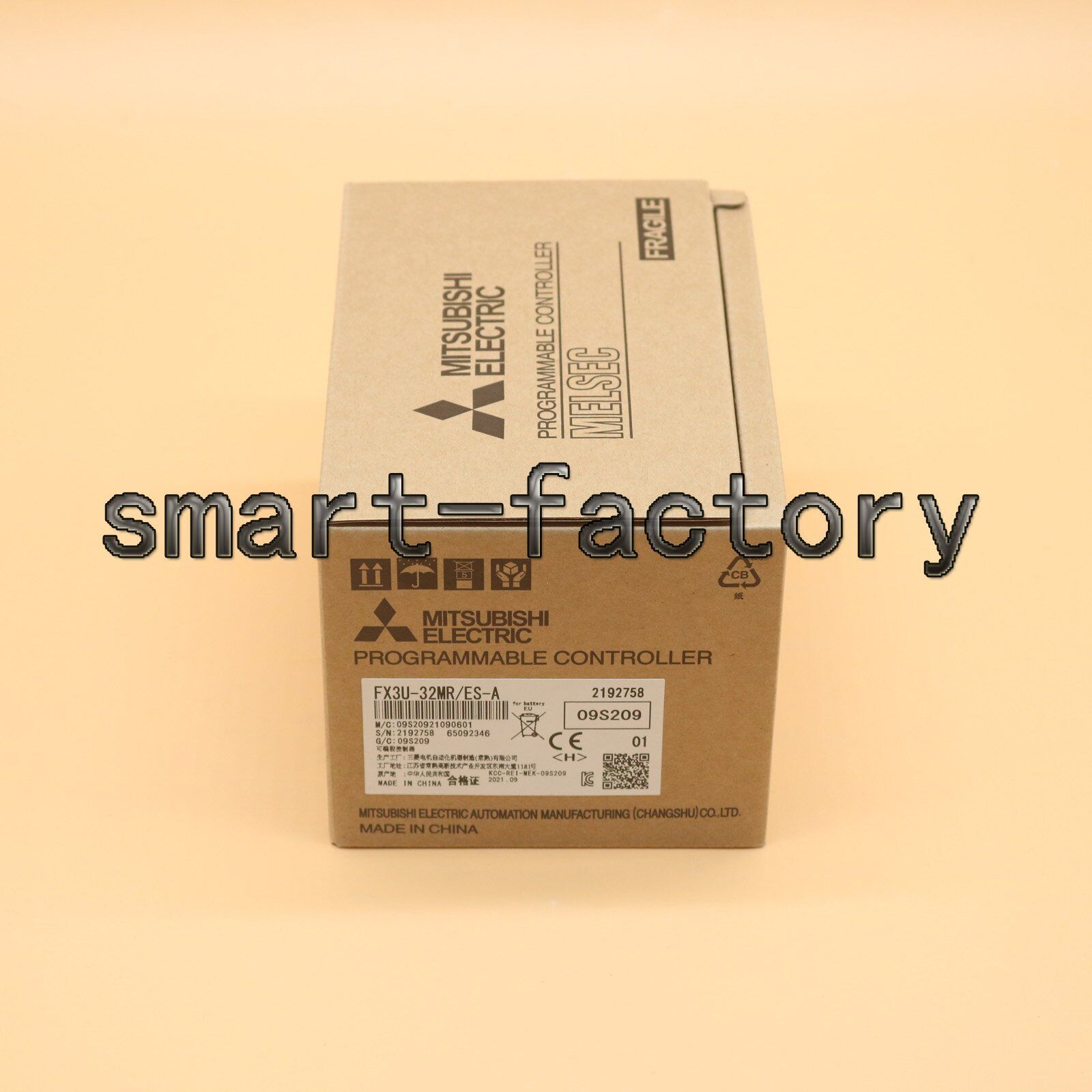 New Mitsubishi In Box PLC FX3U-32MR/ES-A Programming Logic Controller