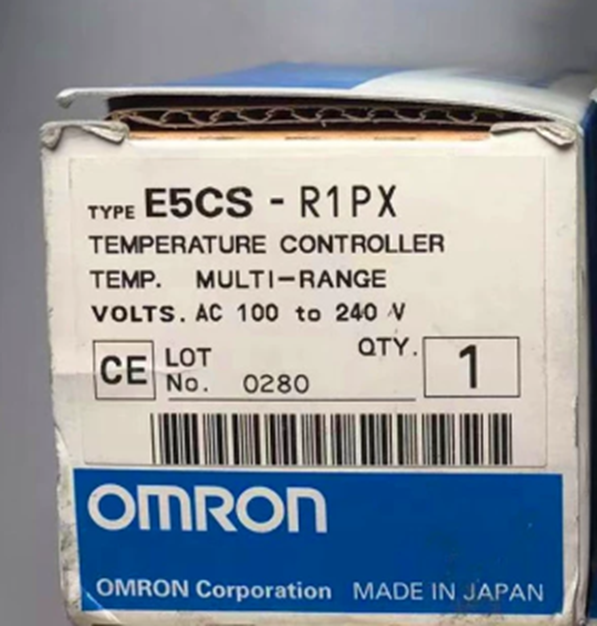 OMRON E5CS-R1PX Temperature Controller with OVEN PROTECTION 400W 350W ...