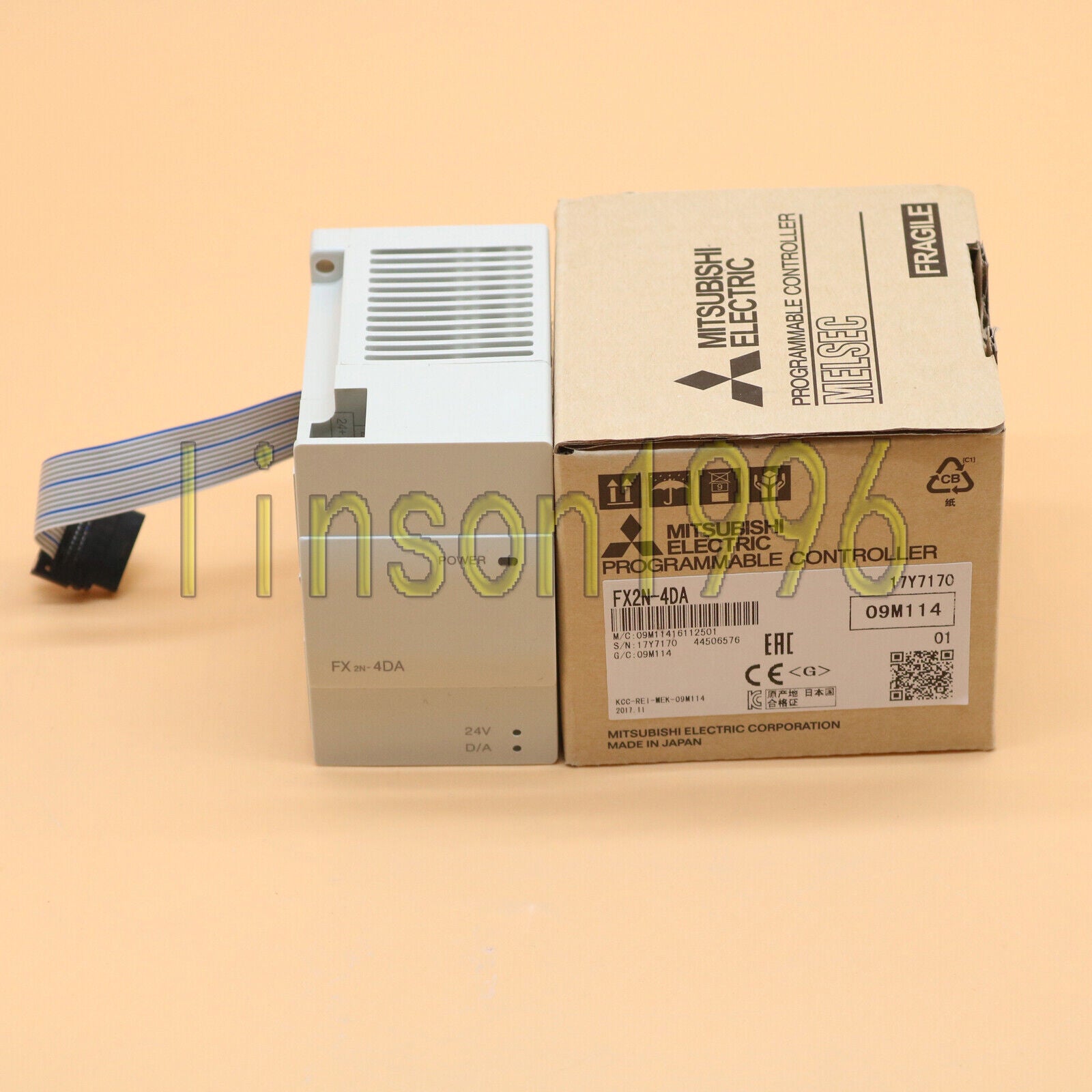 new mitsubishi in box fx2n-4da programmable logic controller fx2n4da ship