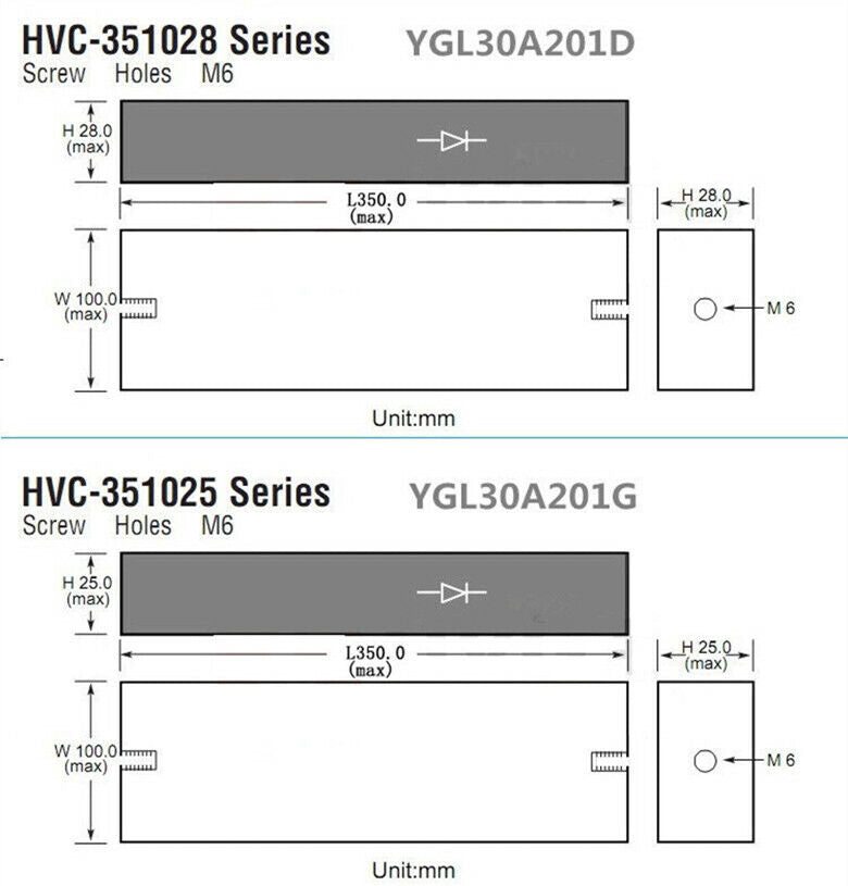 new high frequency rectifier silicon stack ygl30a201g high voltage ...