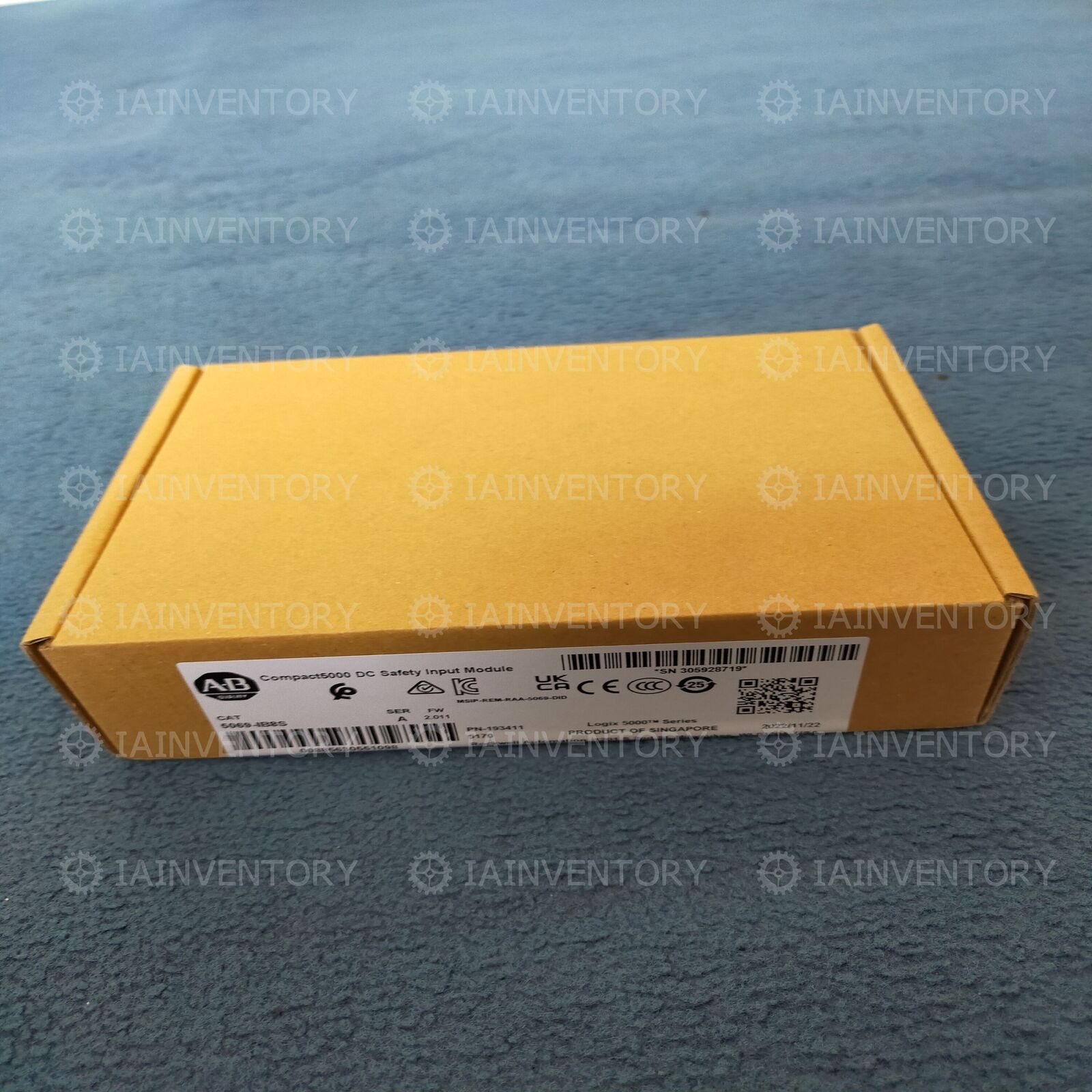 new allen bradley 5069-ib8s compact 5000 dc safety input module