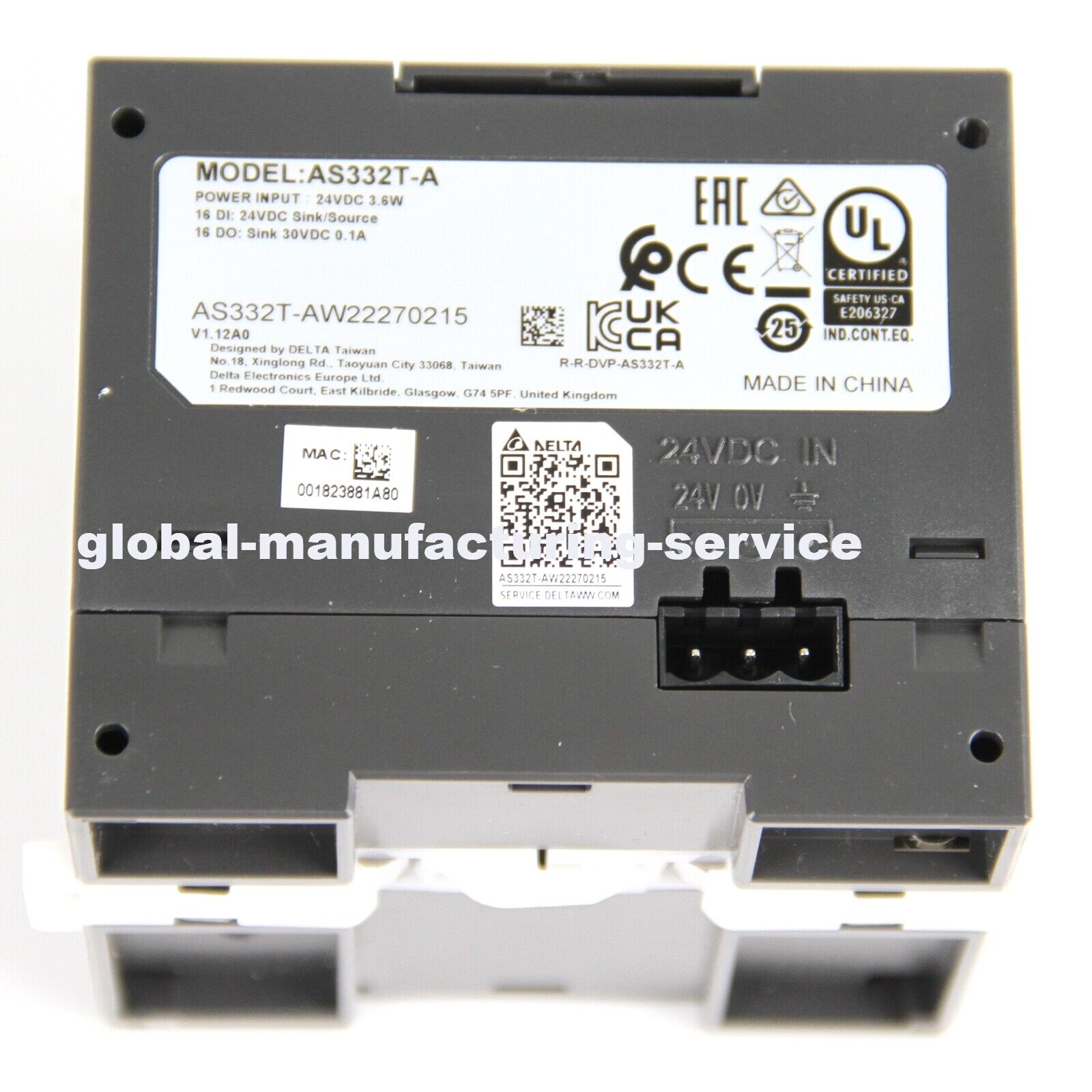 new delta as332t-a programmable controller