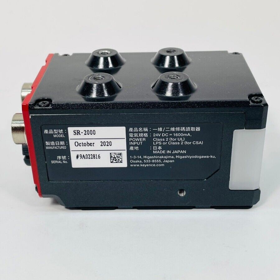 Keyence SR-2000 Barcode Reader Scanner Vision Fast