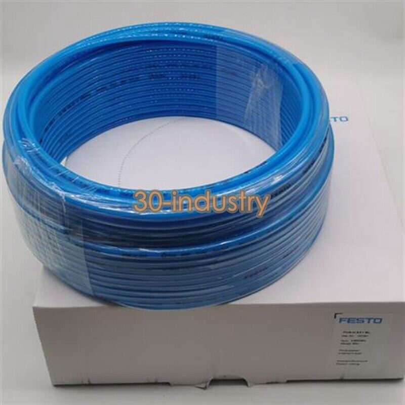 new for festo air compressor hose pun-h-14x2.5-bl 50 meters blue ...