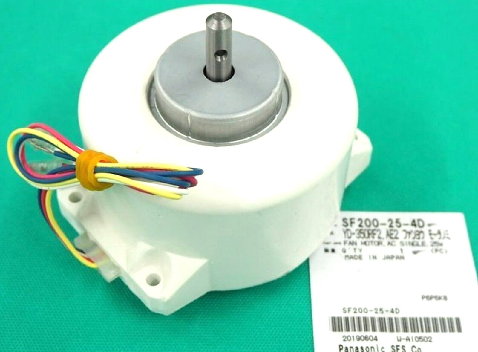 PANASONIC SF-200-25-4D Axial Fan Motor - Efficient 2500 RPM 4.5V 1.25A ...