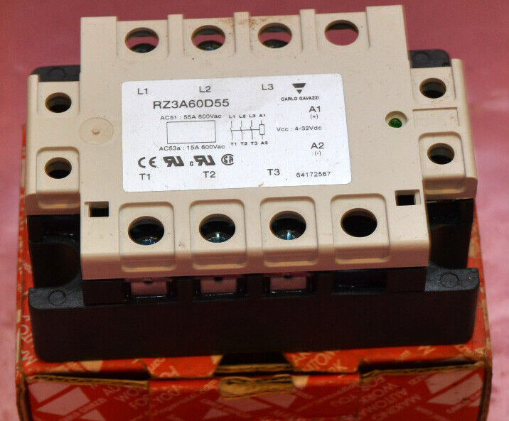 CARLO GAVAZZI RZ3A60D55 Solid State Relay 1 Piece