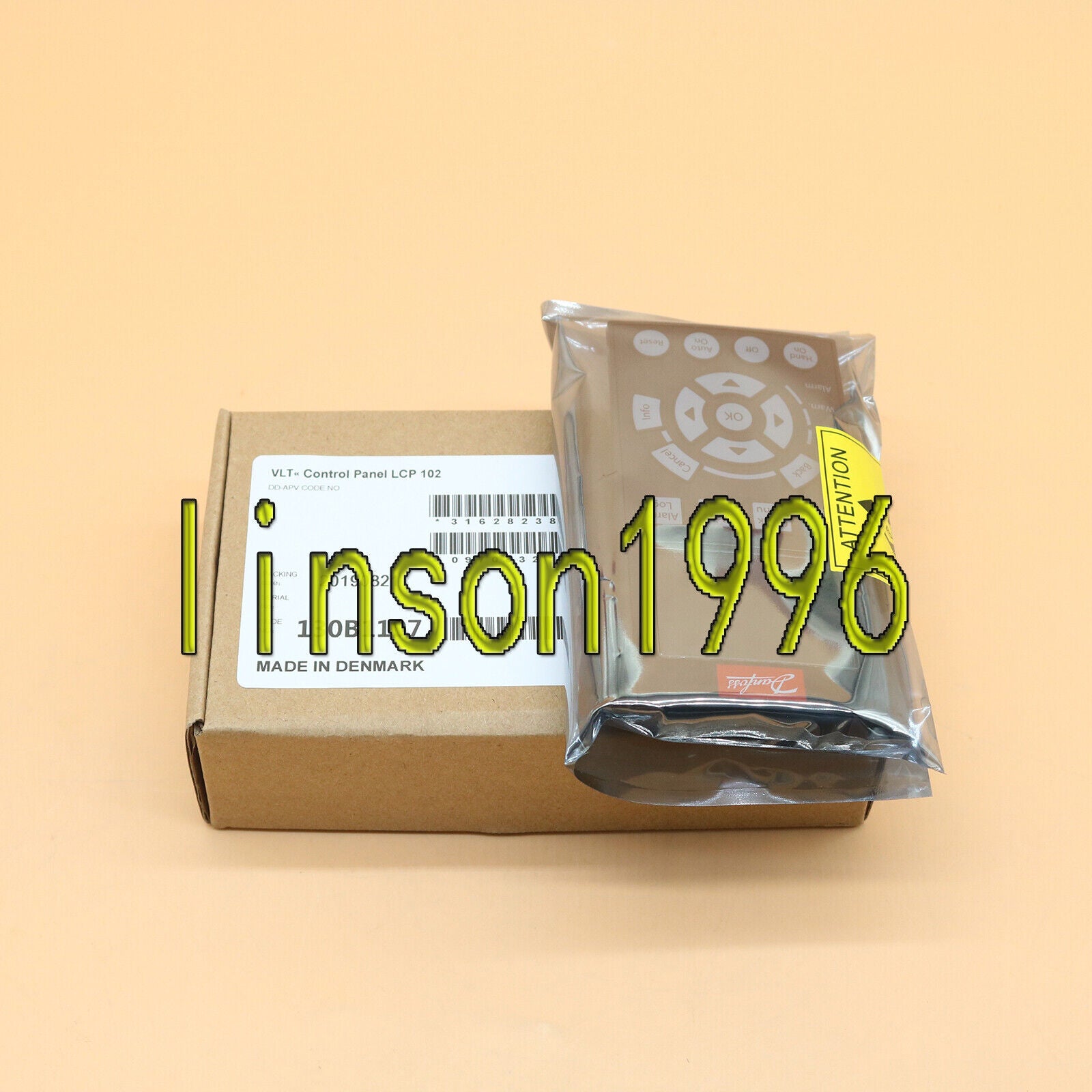 new danfoss lcp102 130b1107 fc-300 series inverter operation panel ship