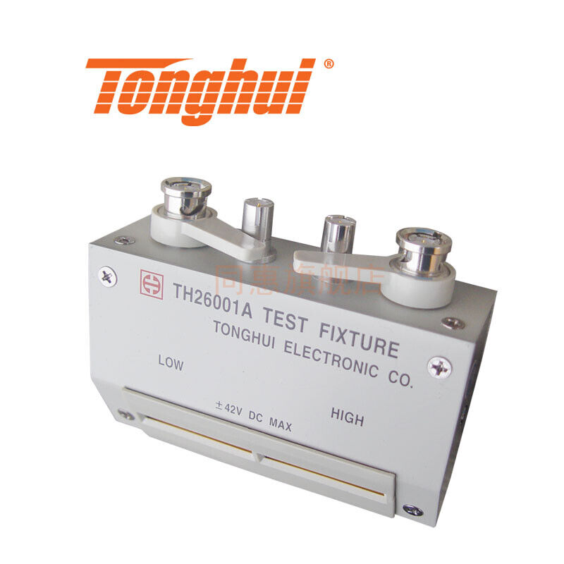 new for tonghui th26001a 4-terminal lcr meter test fixture