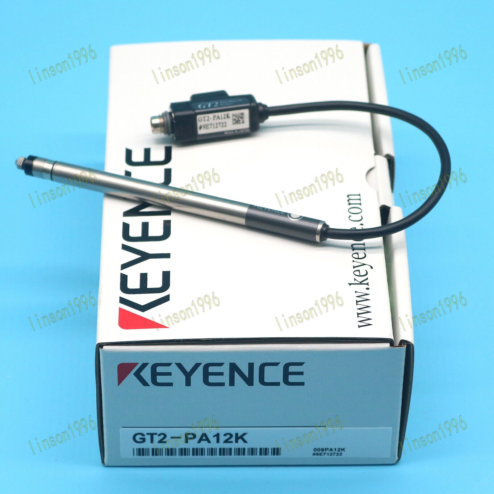 new one keyence gt2-pa12k digital contact sensor in box 1 year